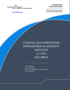 C-CDI Landing – Association for Integrity in Healthcare Documentation